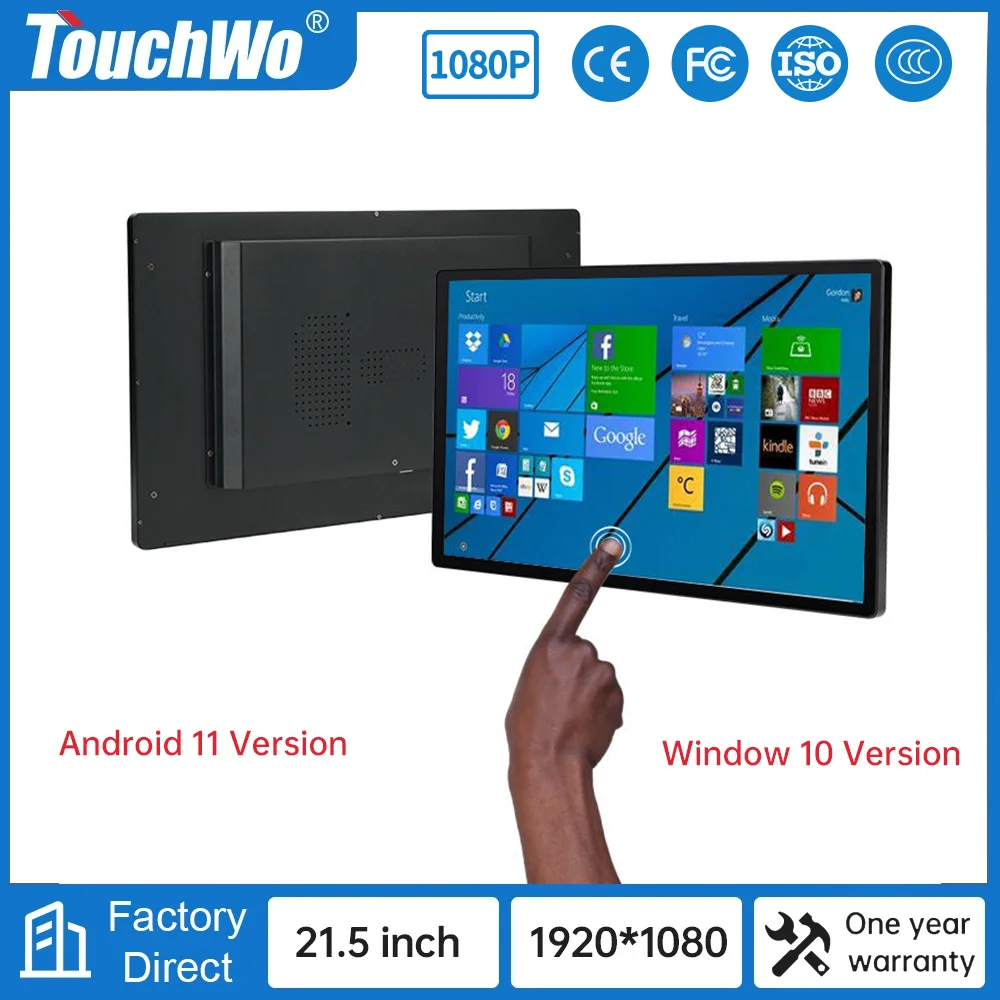 TouchWo-21-5-Inch-Touch-Screen-Pc-Touchscreen-Monitor-Android-Window ...