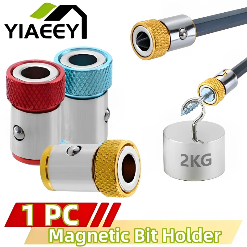 Universal-Magnetic-Ring-for-6-35mm-1-4-Drill-Bit-Magnet-Powerful-Ring ...