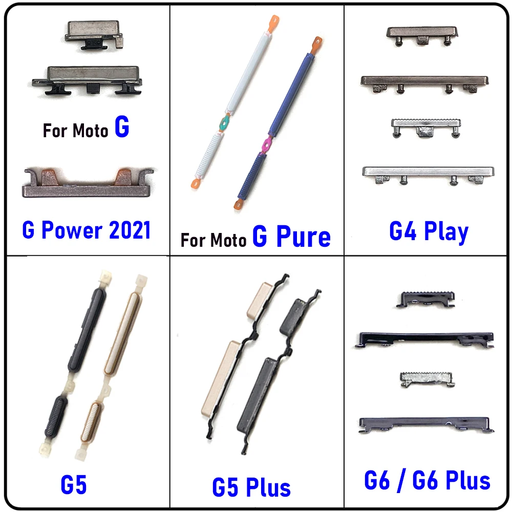 NEW Tested Replacement Side Keys Power and Volume Buttons Repair Parts ...