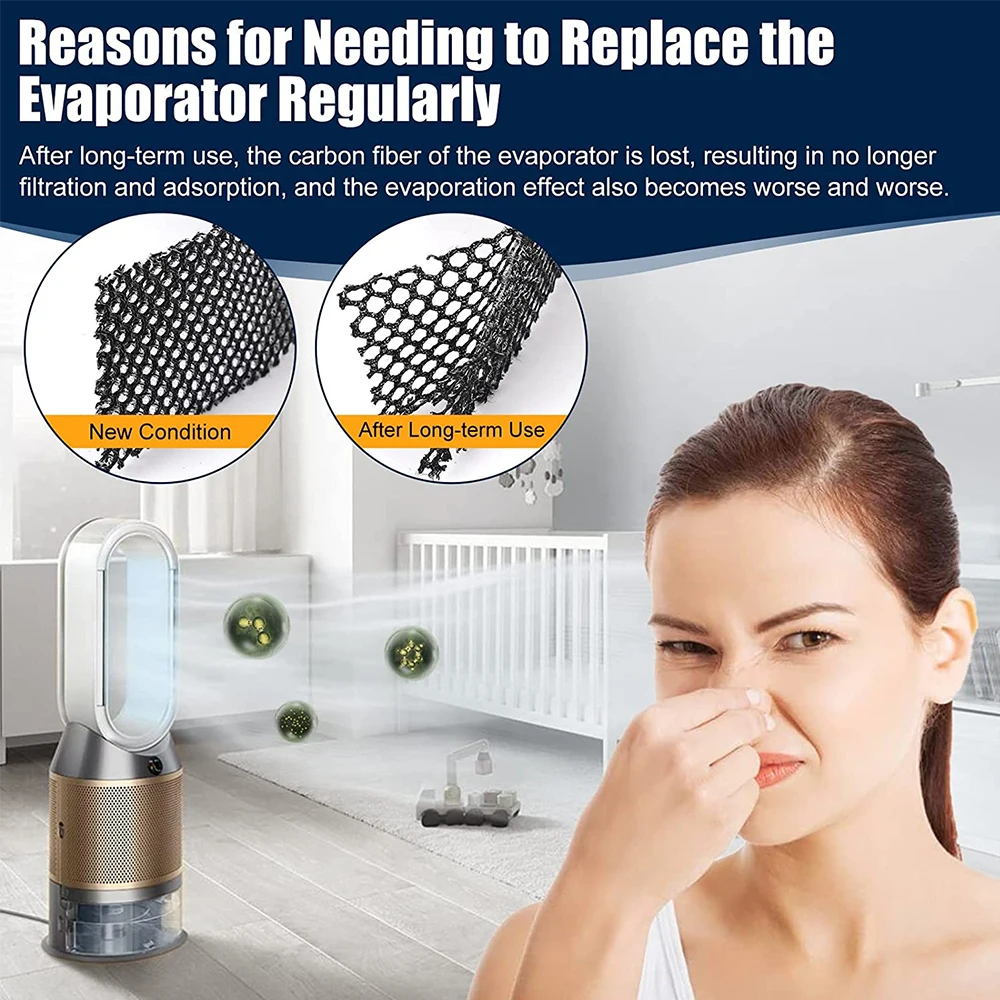 Luftreiniger Filter fur Dyson Luftbefeuchter Carbon Faser Verdampfer Ersatz von PH01 PH02 PH03 PH04 Luftreiniger humidificadores AliExpress