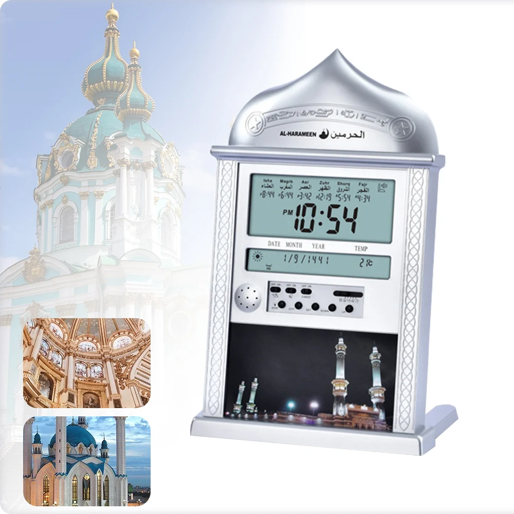 Azan-Mosque-Calendar-Muslim-Prayer-Wall-Clock-Alarm-Islamic-Mosque ...