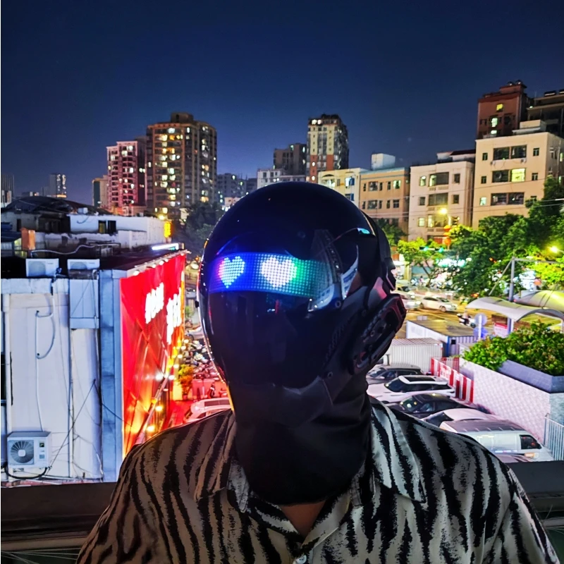 Cyberpunk-Mask-Cosplay-for-Men-Bluetooth-APP-Techwear-Mask-Halloween ...
