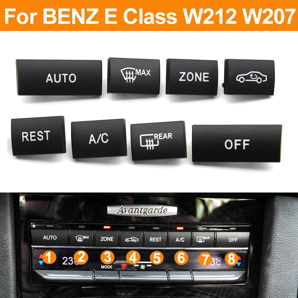 Dashboard-Air-Conditioner-Temperature-Control-Ac-Button-Switches-Cover ...