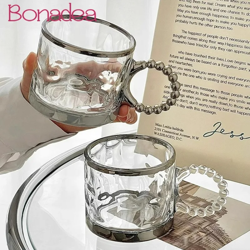 Personalized Silver Beaded Mug Large Ears Silver Mugs Iced American ...
