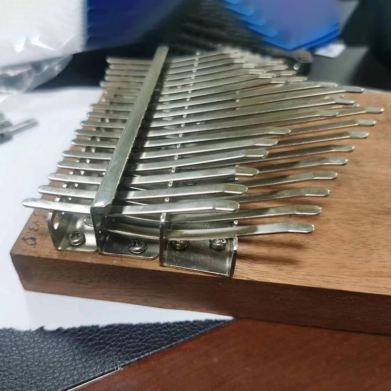 DIY-34-Tone-Kalimba-Shrapnel-Key-High-Quality-Manganese-Steel-Thumb ...