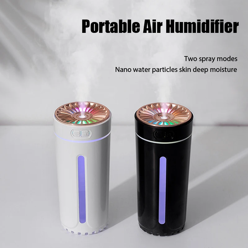 Vehicle-mounted-Humidifier-300ml-Mini-Portable-Spray-Air-Freshener-Home ...