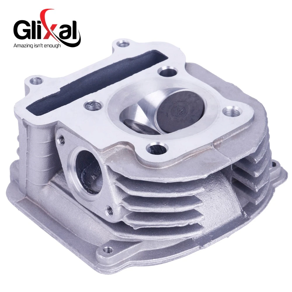 Glixal Gy6 150cc Chinese Scooter Engine 57.4mm Cylinder Head Assy With ...