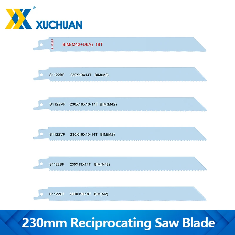 XUCHUAN-1PC-Jig-Saw-Blade-230mm-Reciprocating-Saw-Blade-For-Wood-Metal ...