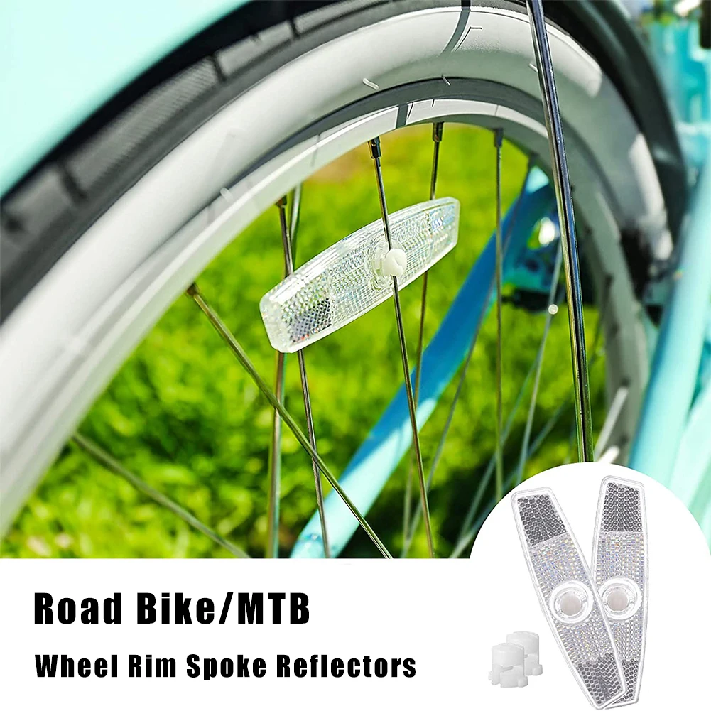 4Pcs-Road-Bike-Warning-Spoke-Safety-Reflector-light-MTB-Bicycle-Wheel ...