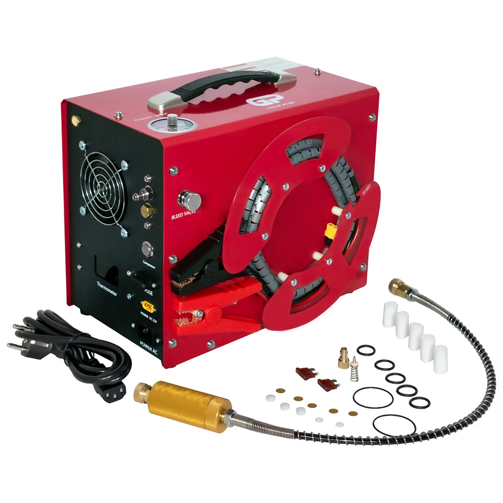 4500Psi-300Bar-12V-PCP-Air-Compressor-Portable-High-Pressure-Compressor ...