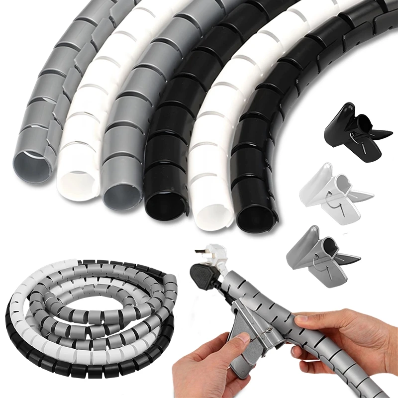 2M-8-10-16mm-Flexible-Spiral-Cable-Organizer-Storage-Pipe-Wire ...