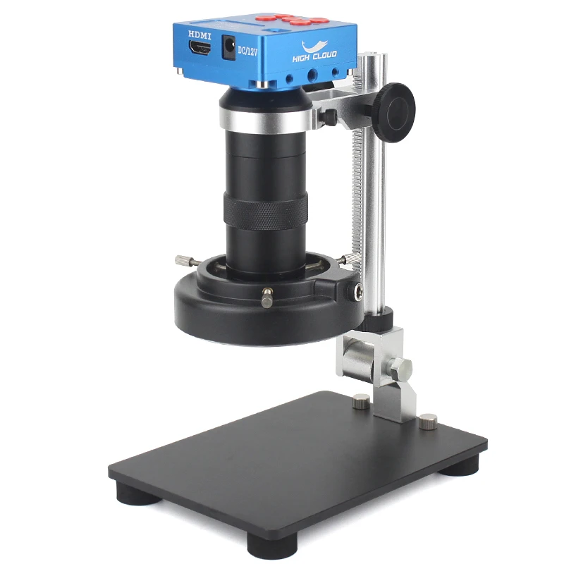 48MP 4K 1080P HDMI USB Digital Video Monocular Microscope Camera 130X ...