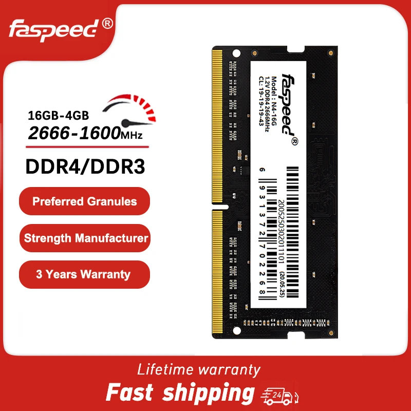 Faspeed-Memoria-RAM-DDR3-de-8GB-para-ordenador-port-til-Memoria-interna ...