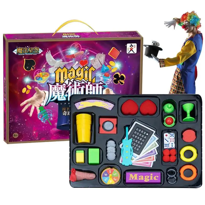 Magic-Trick-Kit-New-Funny-Magic-Props-Set-Beginner-Tricks-Toy-Magic ...
