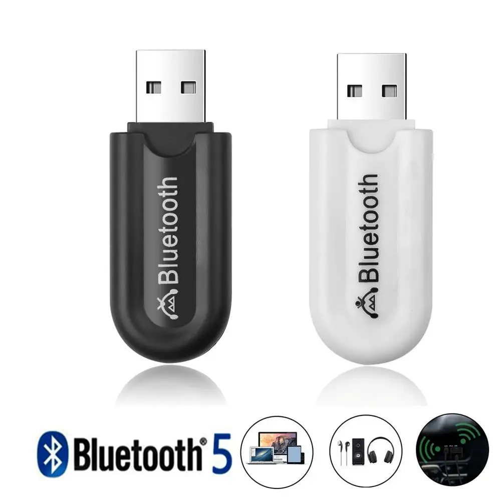 Car-USB-Bluetooth-compatible-5-0-Adapter-Audio-Music-Transmitter ...
