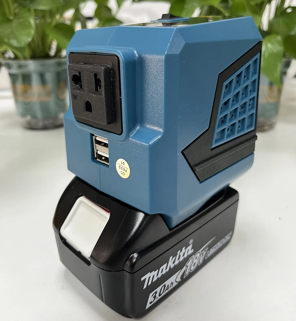 DC 18v zu AC 220V Power Inverter für Makita 18v Batterie 200W Kraftwerk Generator mit dual USB ...