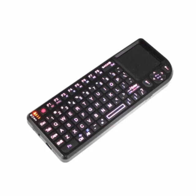 Adequado para Raspberry Pi 3B + / 4B 2.4Ghz Mini Teclado Sem Fio USB ...