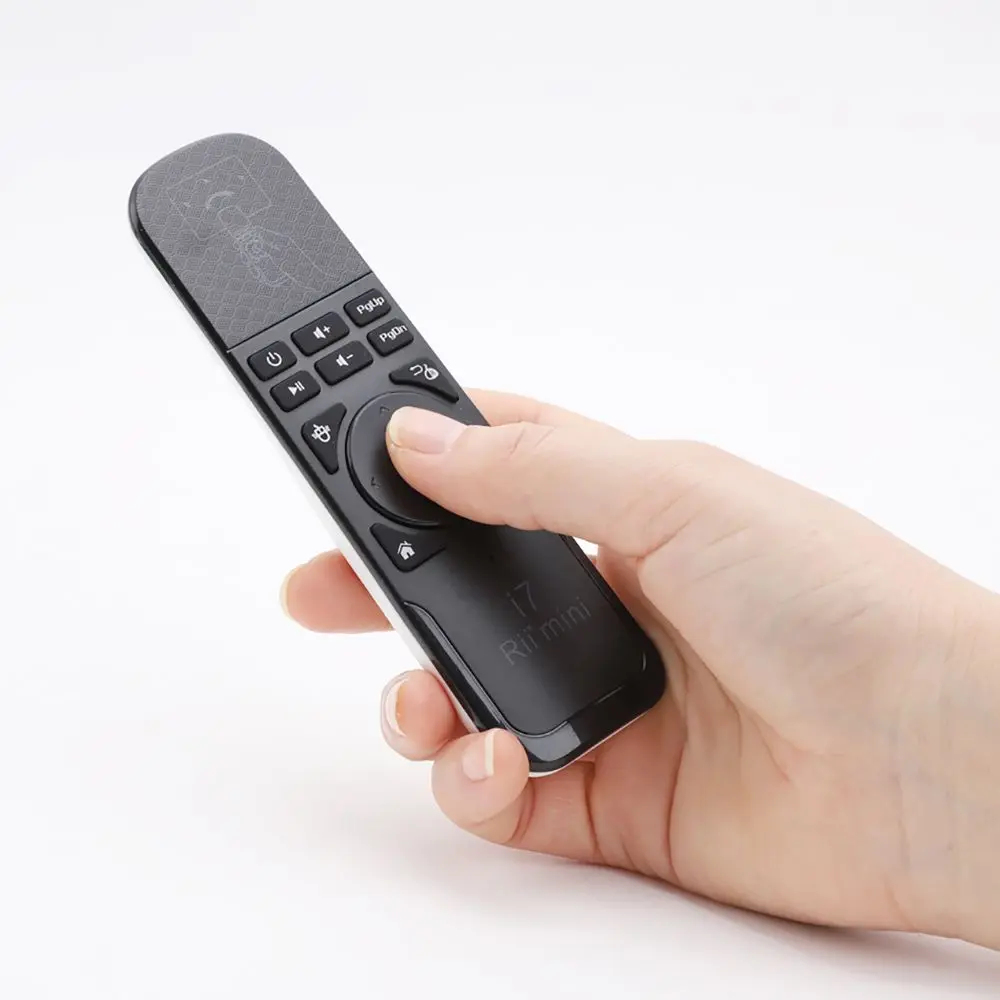 Rii-KS07-2-4G-Wireless-Fly-Air-Mouse-Remote-Control-For-Pc-Android-TV ...