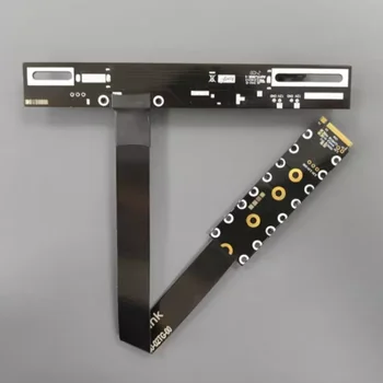 ADT-Link PCIe 5.0 M.2 NGFF NVMe to PCIe x16 GPU Extension Cable FFC ...