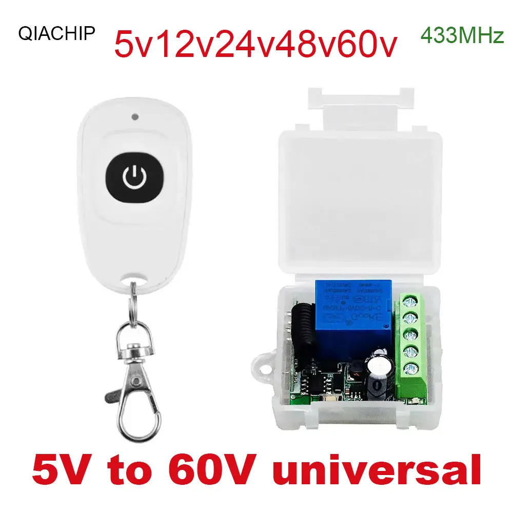 433Mhz-Remote-Control-Switch-DC5V-12V-24V-36V-48V-60V-1CH-Wireless ...