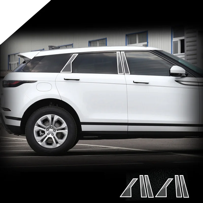 White Range Rover Blacked Out Windows