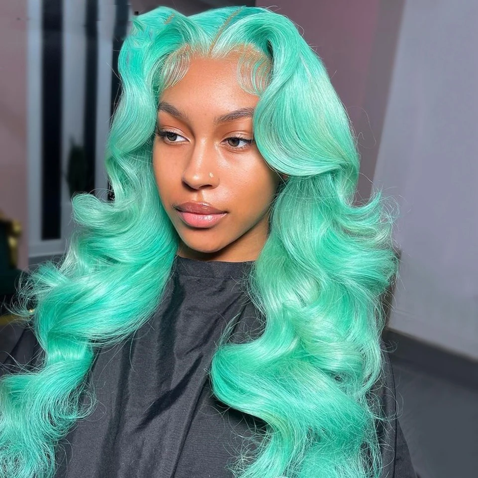 Mint Green Hair
