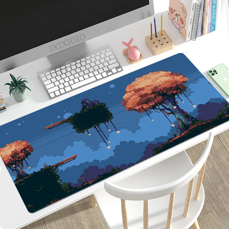 Alfombrilla-de-rat-n-para-Gamer-Pixel-Scenery-Art-XL-HD-alfombrilla-de ...