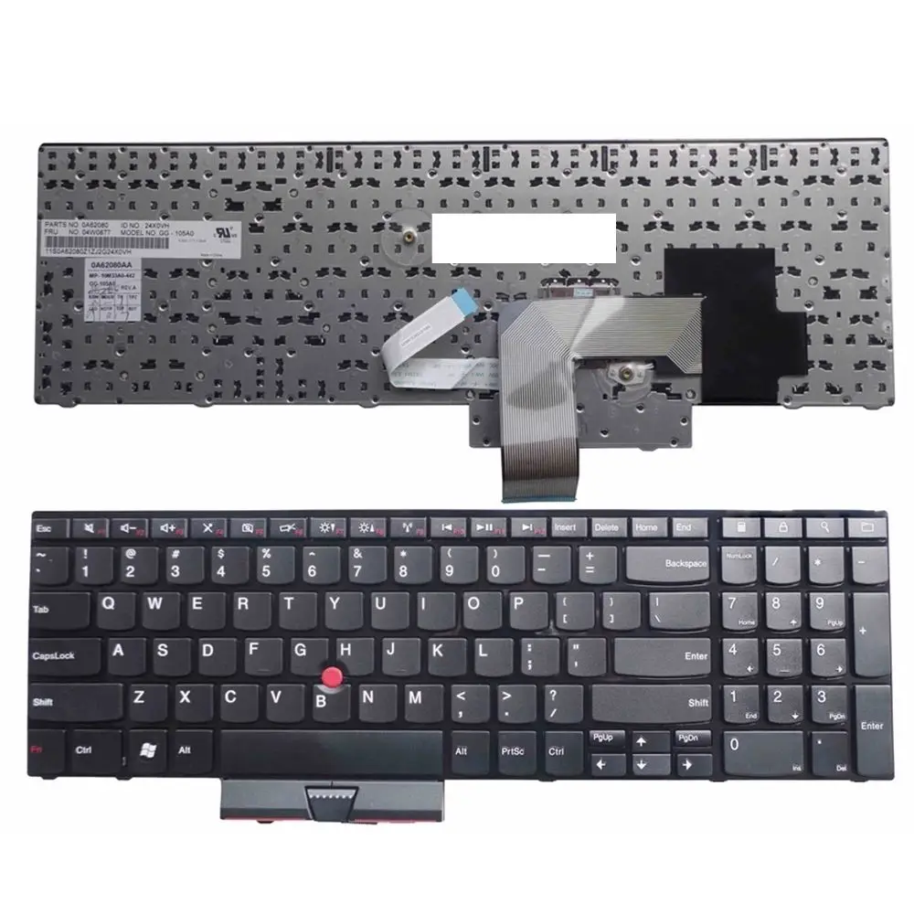 US-Black-New-English-Replace-laptop-keyboard-For-Lenovo-For-IBM-For ...