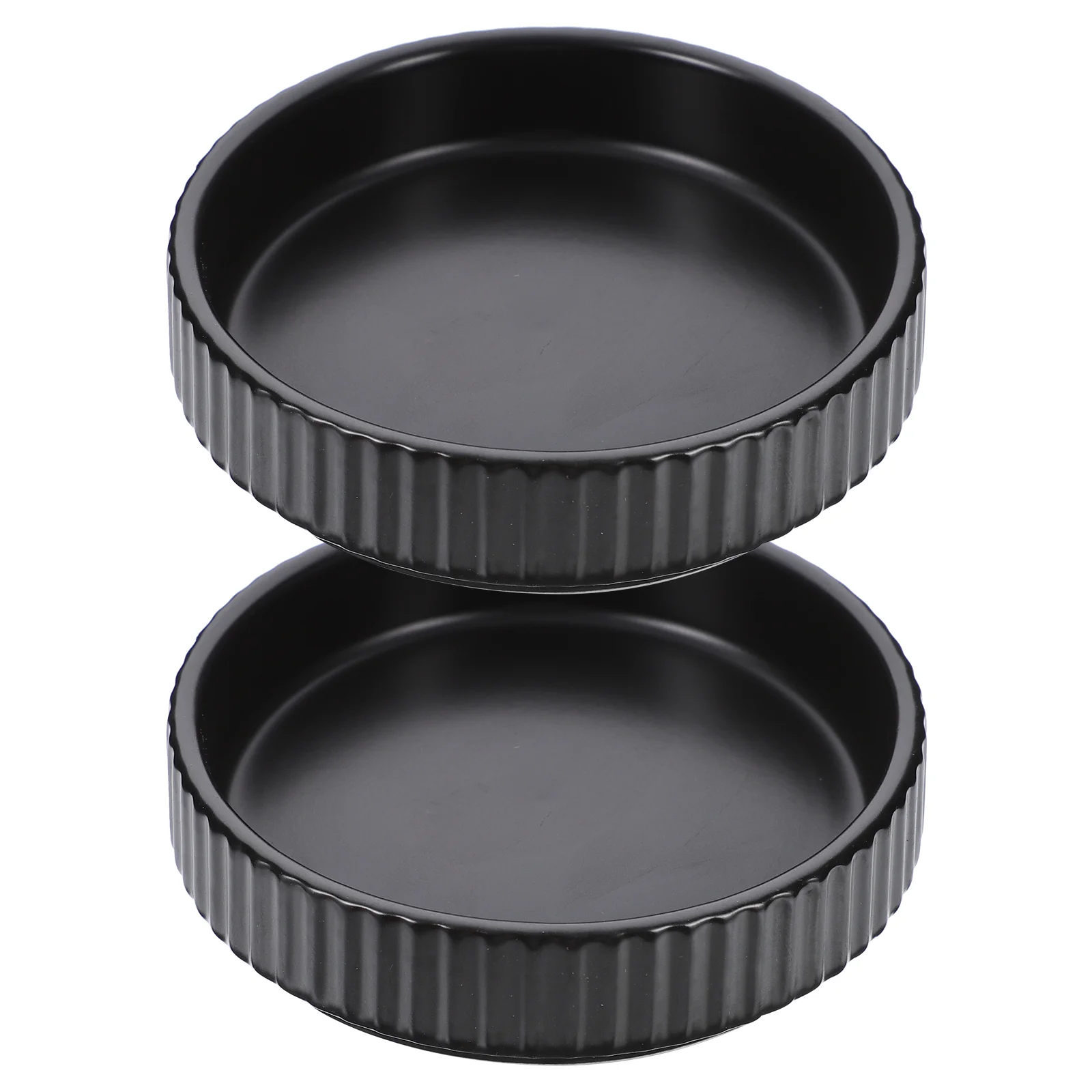 2pcs Vinegar Dish Ceramic Condiment Plates Seasoning Trays Sauce Plates ...