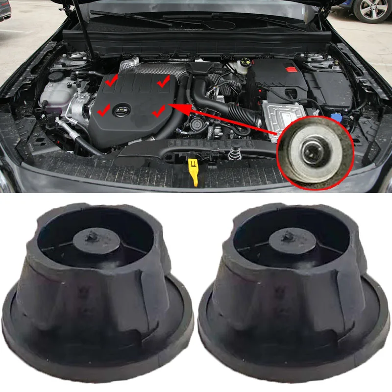 Engine-Cover-Gommets-Rubber-For-Mercedes-Benz-C-Class-W204-C204-S204 ...