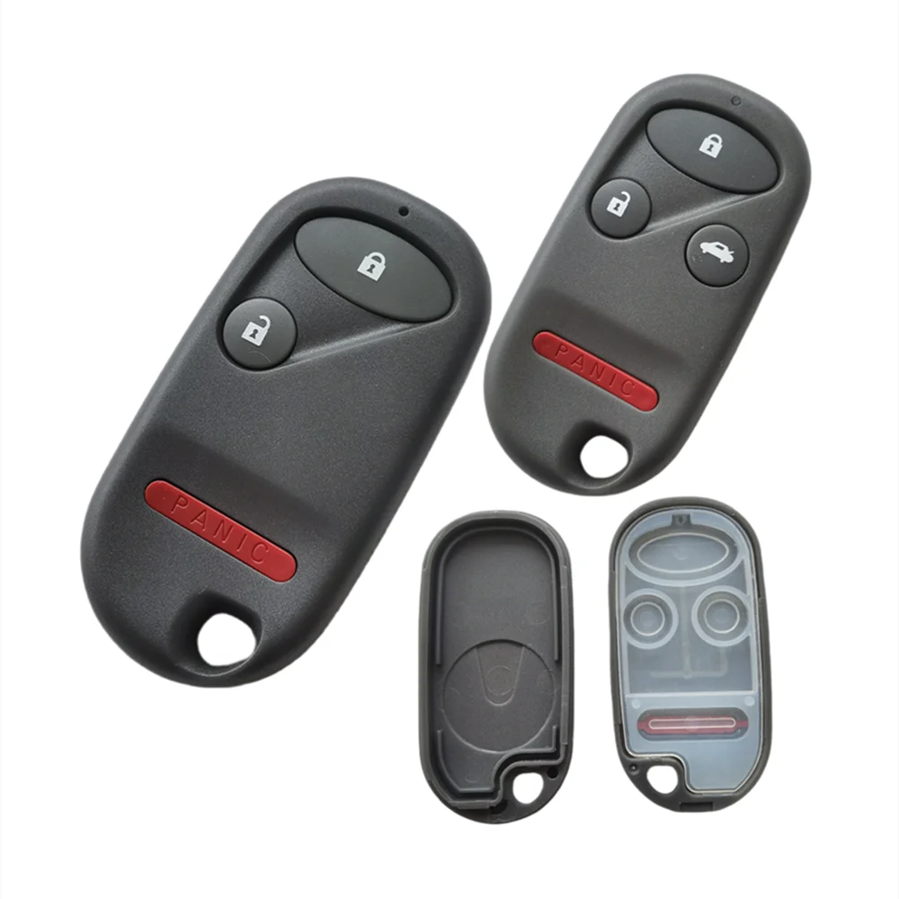 3/4 Buttons Remote Replacement Key Shell Fob For 2002-2004 Honda Cr-v ...