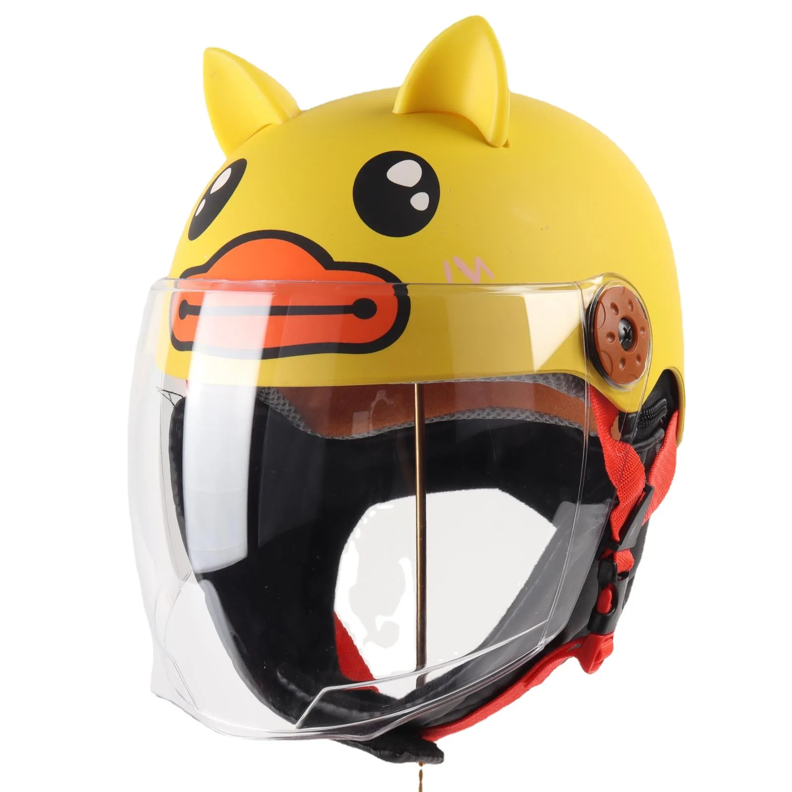 Cartoon Motorcycle Helmet
