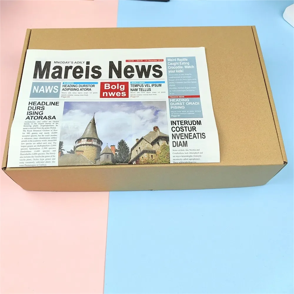 Corrugated paper airplane box, three-layer extra hard cardboard box ...