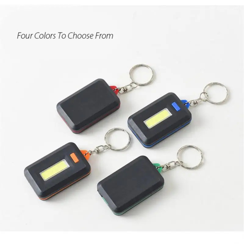 Night Light Keychain COB LED Flashlight Key Ring Outdoor Sports ...