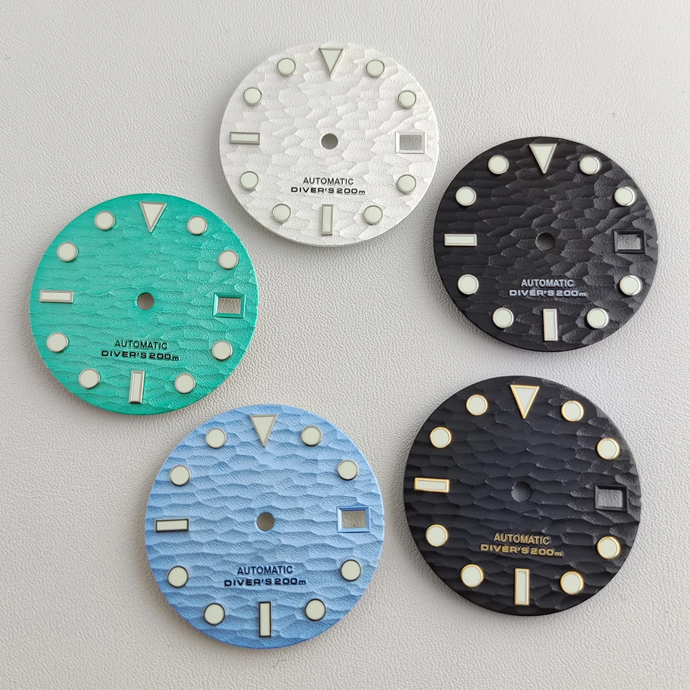 NH35-dial-28-5mm-Green-Luminous-Watch-Dial-for-NH35-NH36-Movement ...