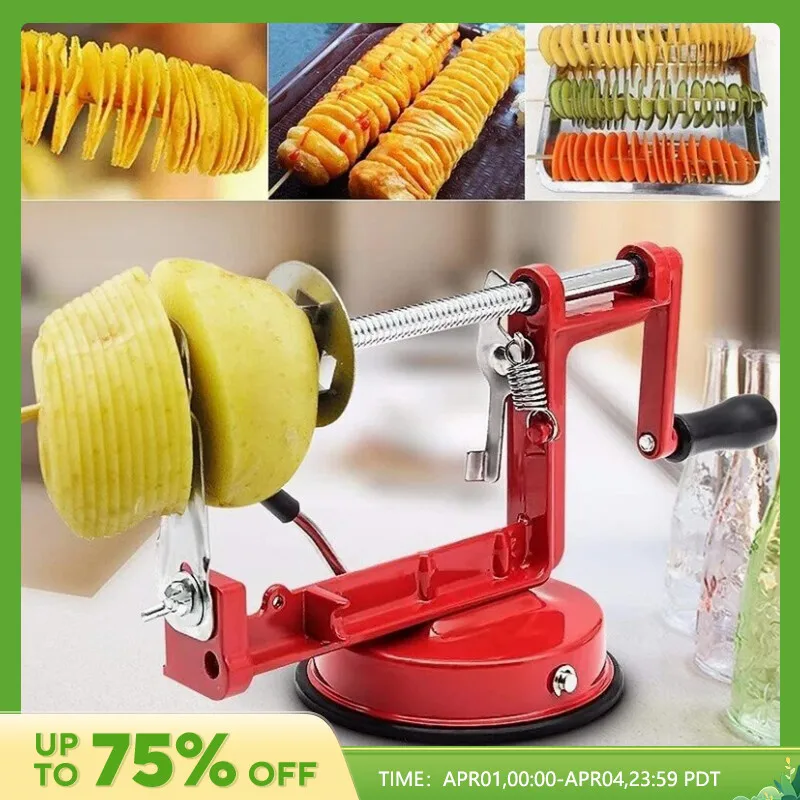 1PC-Potato-Slicer-Spiral-Multifunctional-Manual-Rotating-French-Fry ...