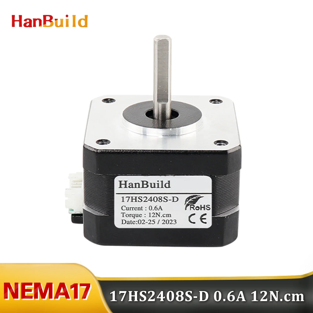 1PCS-Motor-5pcs-Nema-17-Stepper-Motor-42BYGH28-17HS2408S-4-lead-H28mm ...