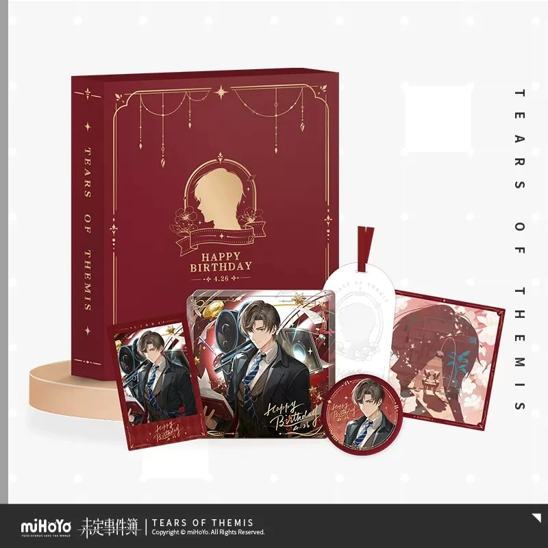 LIBRA Birthday Commemorative Gift Box Game TEARS OF THEMIS miHoYo Official New Pre order AGELONG ...