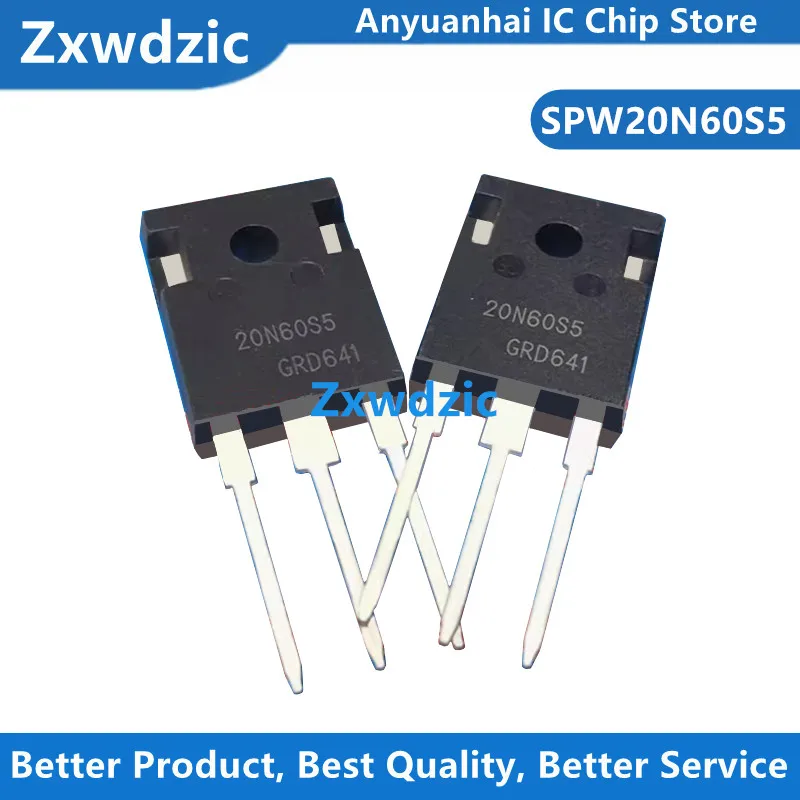 10pcs-New-Original-SPW20N60S5-20N60S5-SPW20N60-20N60-20A600V-TO247 ...