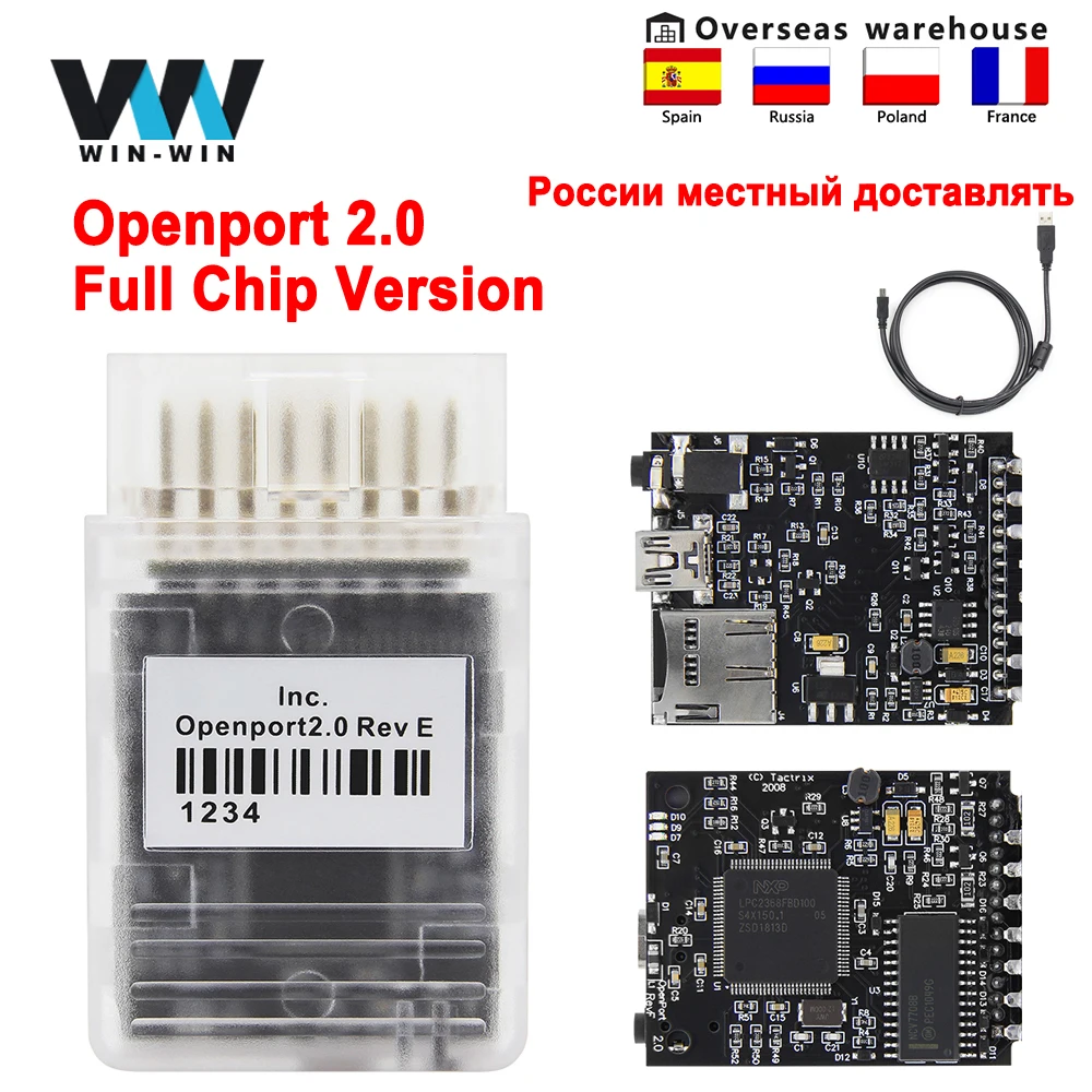 Tactrix Openport 2.0 Ecu Flash Open Port 2 0 Auto Chip Tuning Obd 2 ...