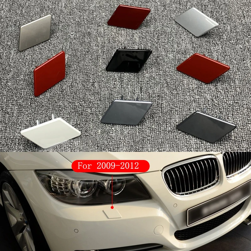 Auto Front Left Right Bumper Headlight Washer Nozzle Cover Cap for BMW ...