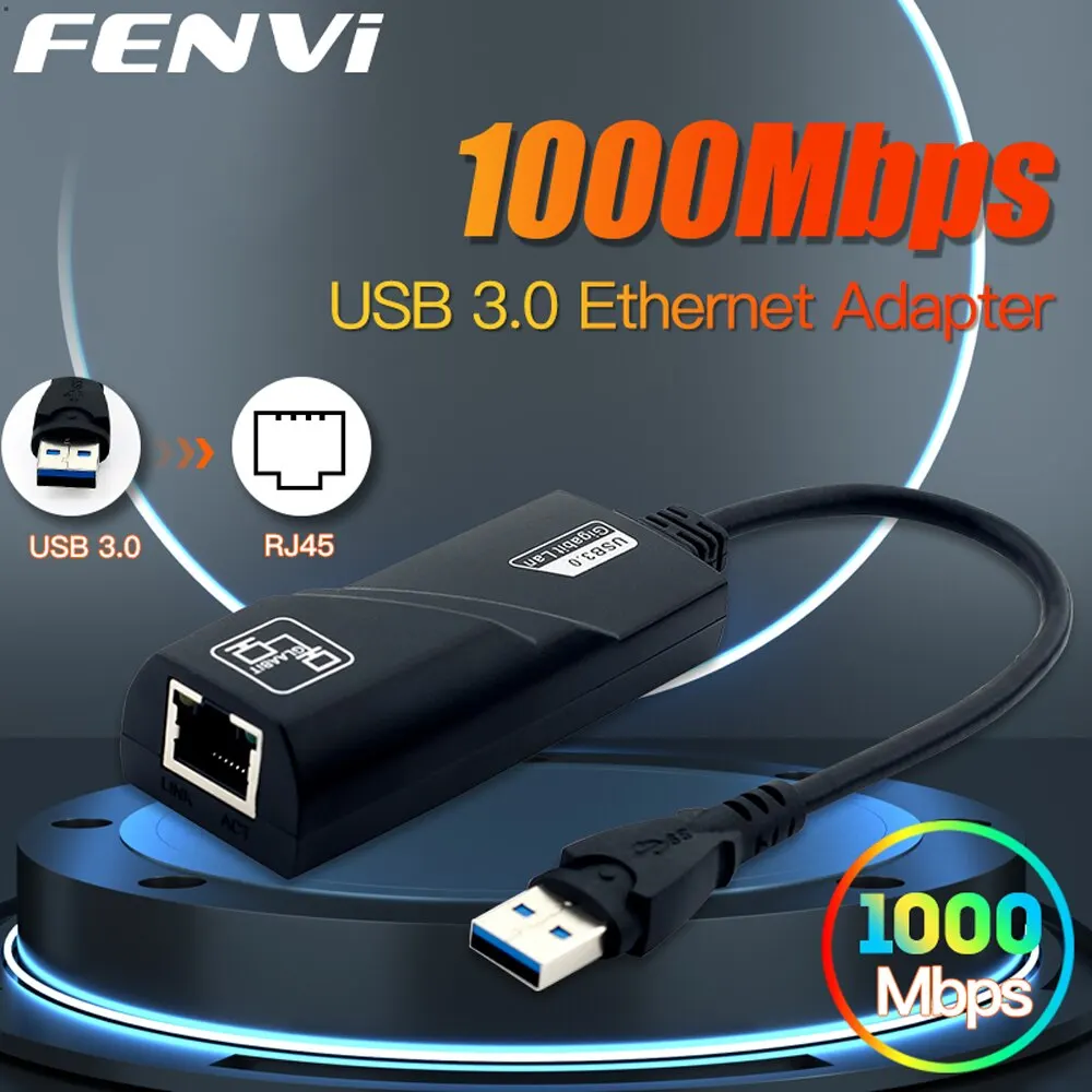 FENVI-1000Mbps-USB3-0-To-Rj45-Network-Adapter-RTL8153-Lan-Ethernet ...