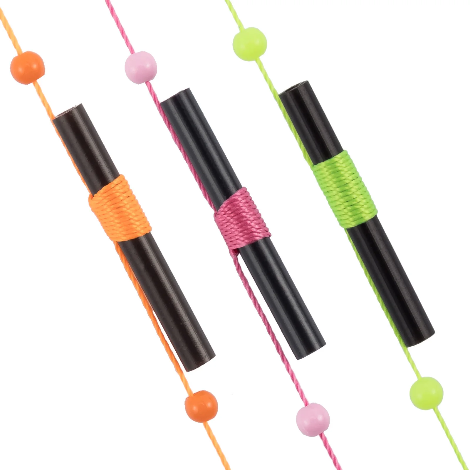 50pcs-Bobber-Stop-for-Fishing-Float-Slip-Bobber-Stop-Knot-Knot-with ...