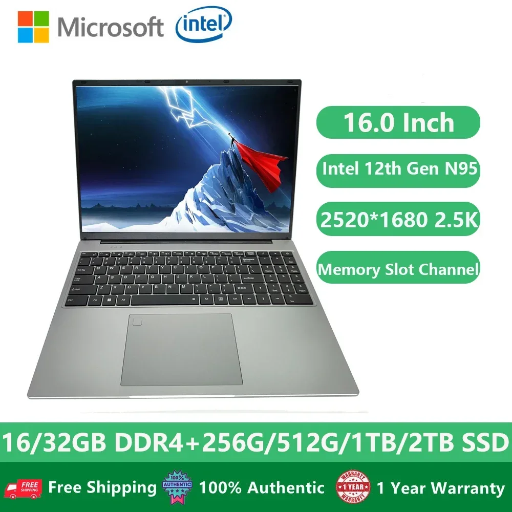 2023-Gaming-Laptops-Windows-11-Office-Notebook-Netbook-16-Inch-2520 ...