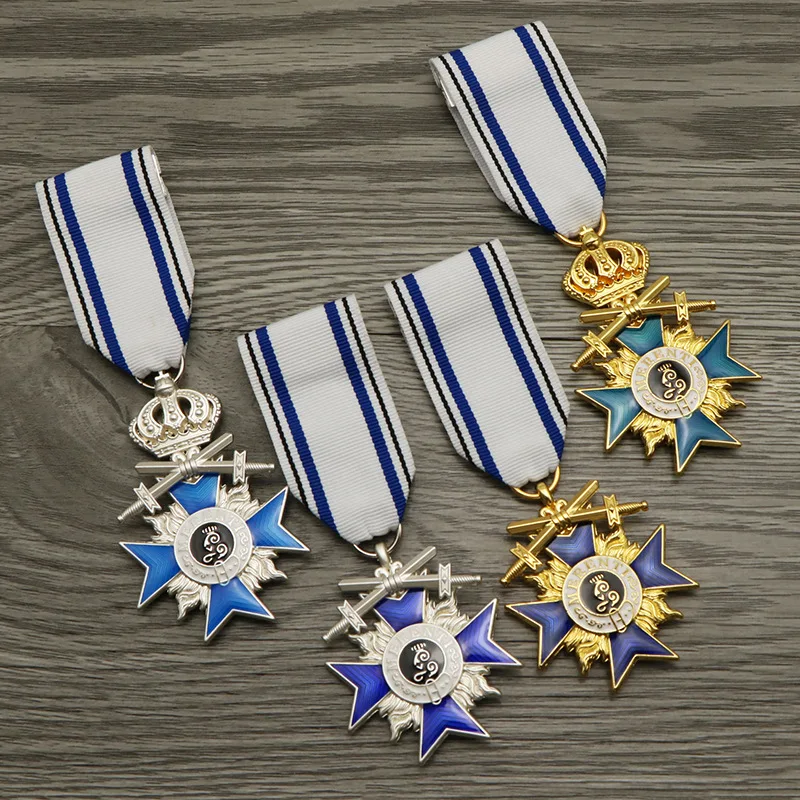 Prussian Bavarian Crown Cross, Metal Enamel Emblem, Soviet ...