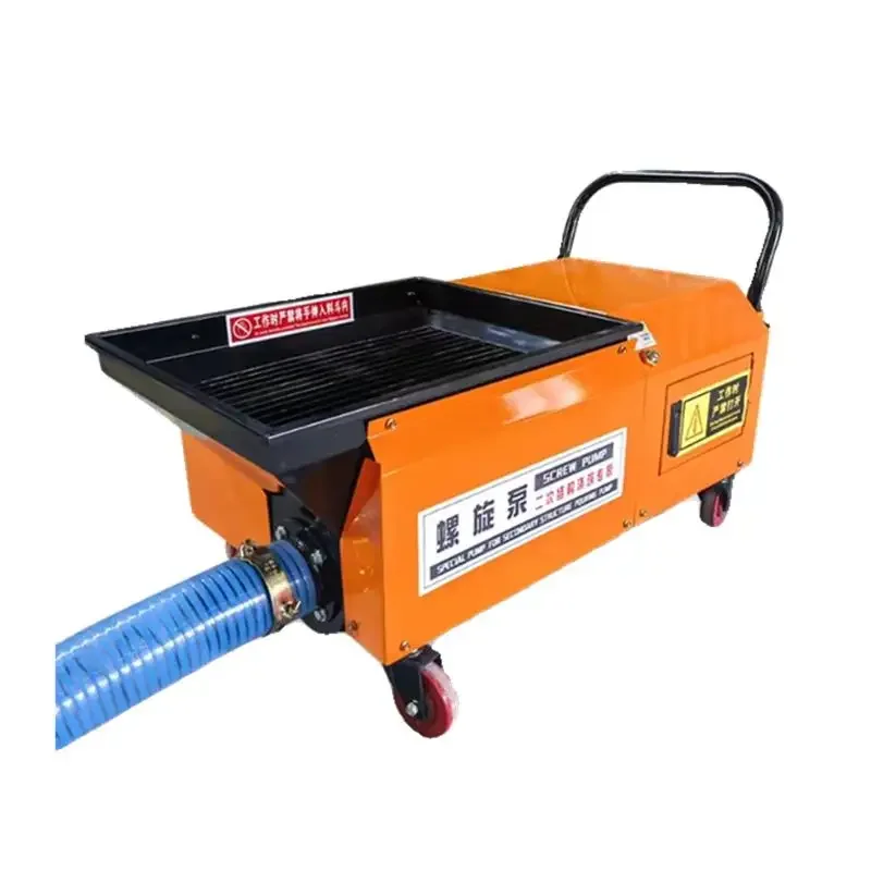 Concrete-conveyor-pump-feeder-Small-fine-stone-mortar-structural-column ...