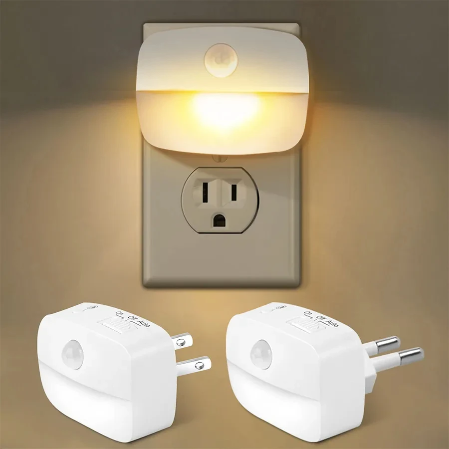 Mini-LED-Night-Light-PIR-Motion-Sensor-Bedside-Nightlights-US-European ...