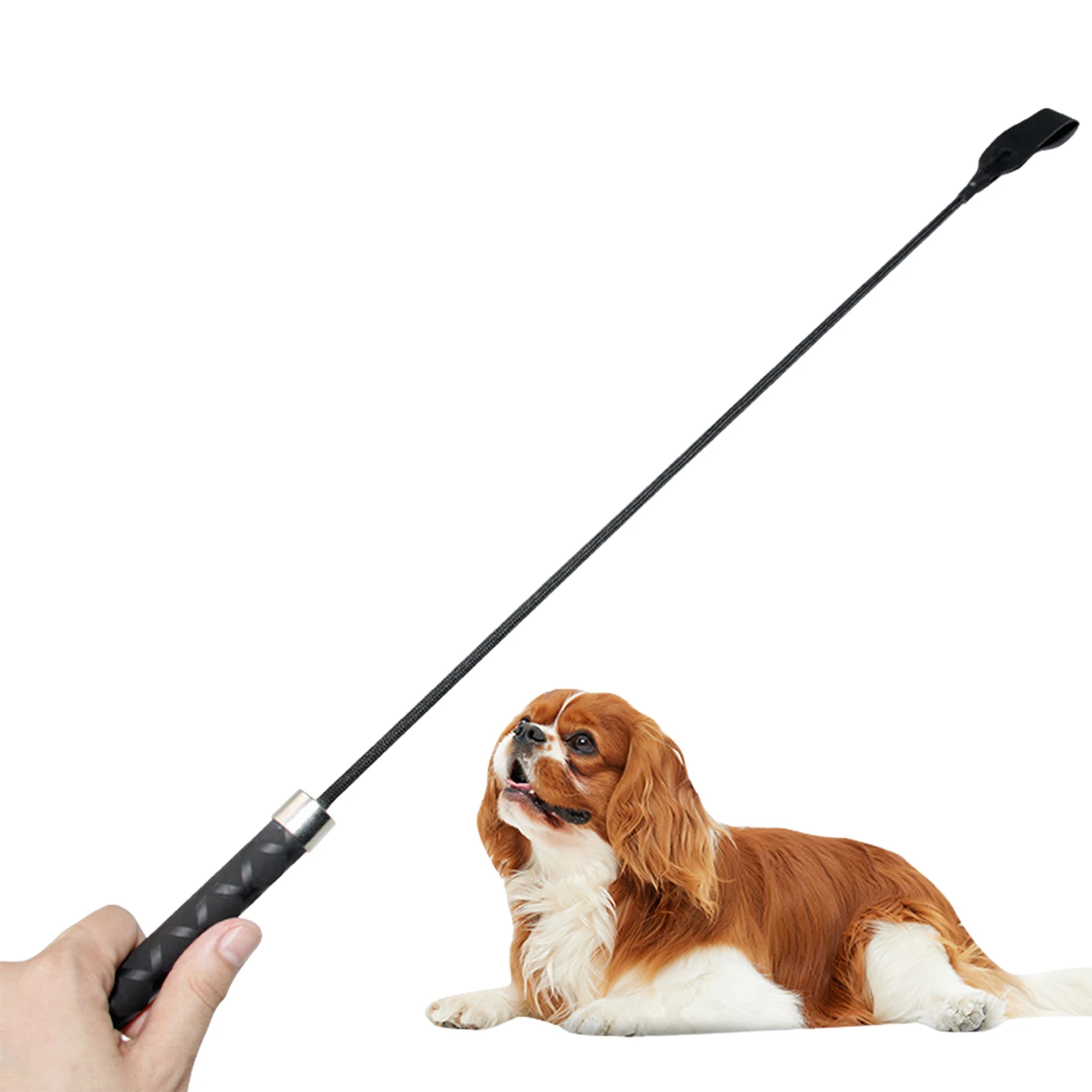 Cowhide Dog Whip Cowhide Dog Training Whip - Agitation Teaser Wand For ...