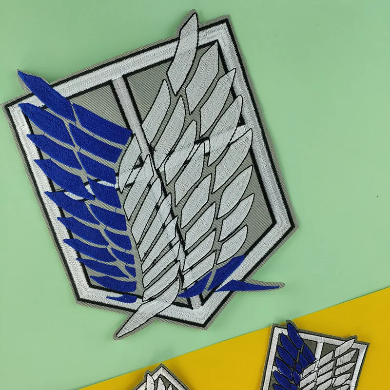 Parches-bordados-de-Anime-de-ataque-a-los-Titanes-insignia-de-Freedom ...