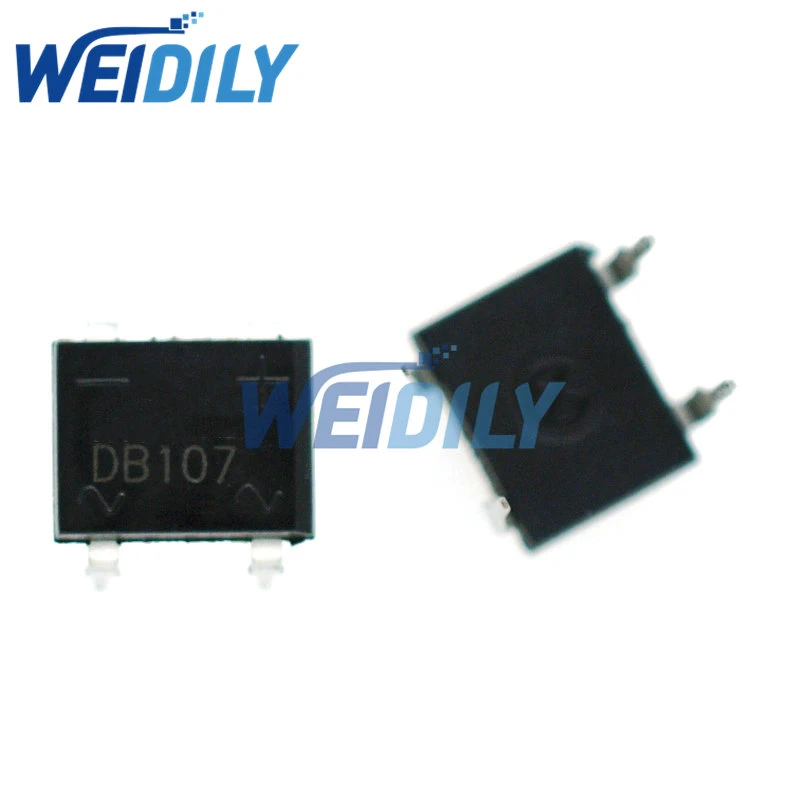 20pcs/lot Db107 Db107 Dip4 Dip 1a 1000v Single Phases Diode Rectifier ...